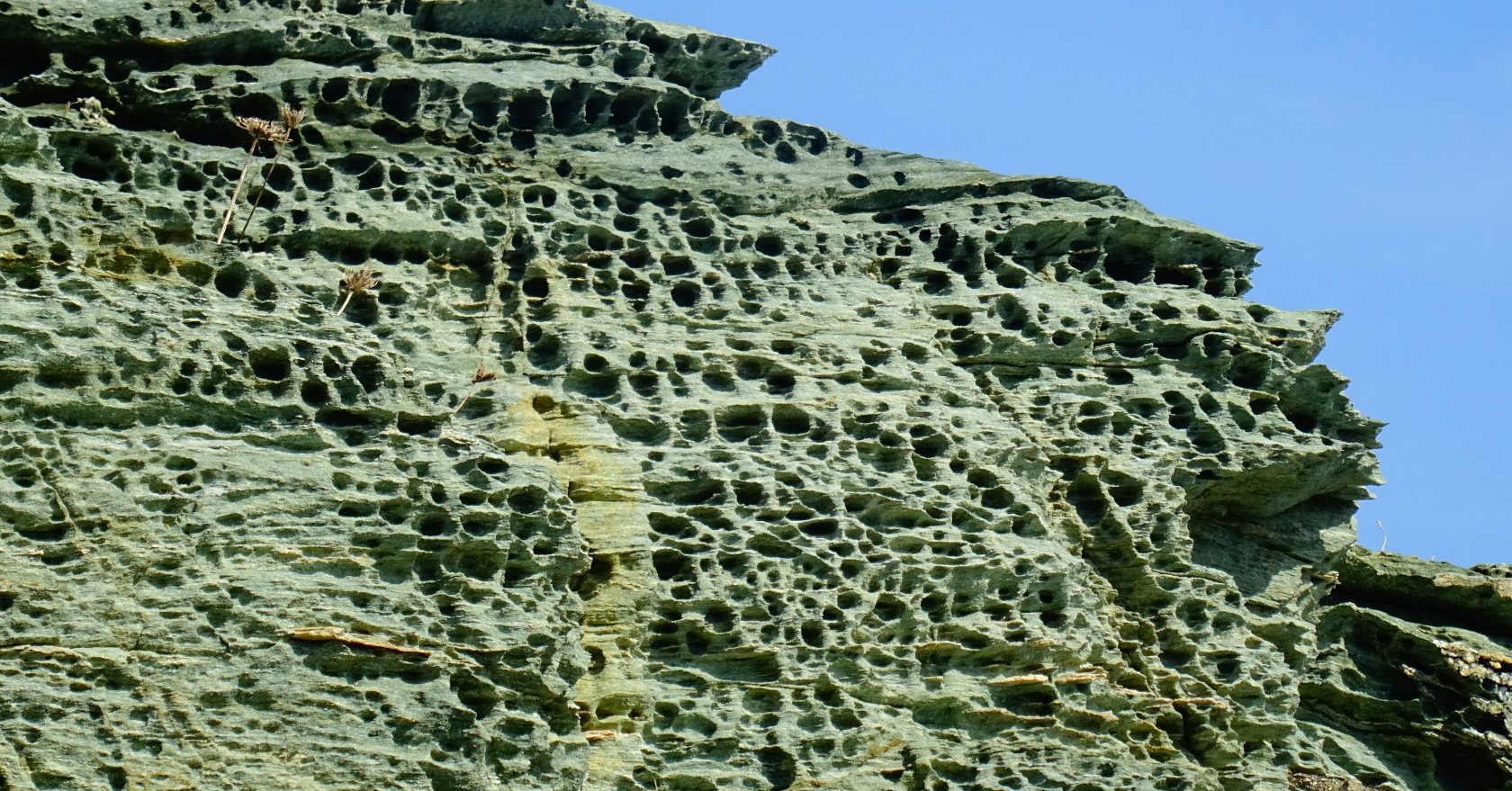 Schistes verts, Prasinites (Cap Corse) - Géodiversité.NET