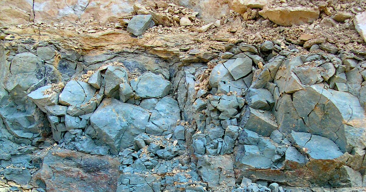 Interbanc argileux dans les calcaires dolomitiques hettangiens ...