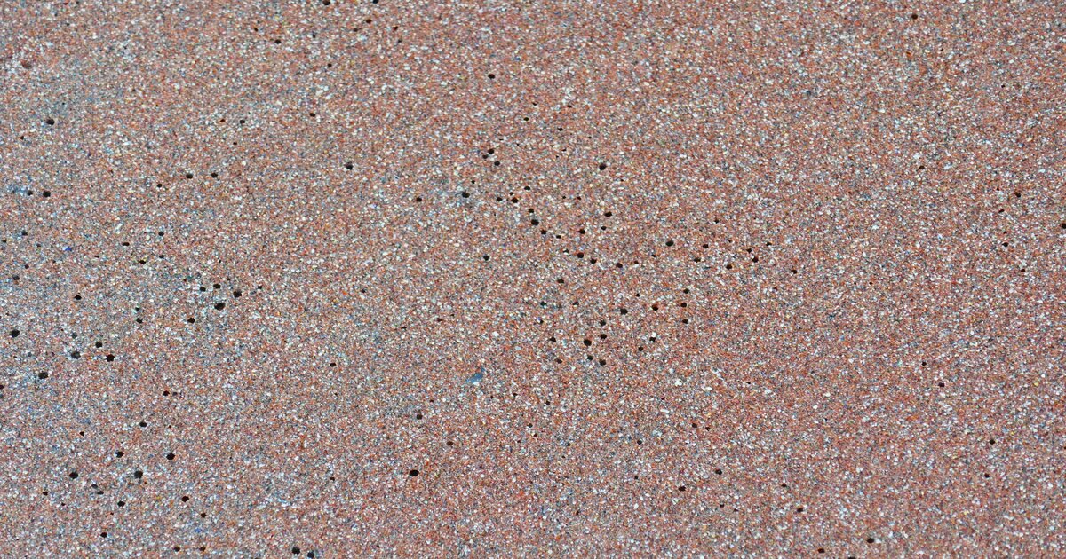 sable à grenat, plage des sables rouges, Groix. - Géodiversité.NET