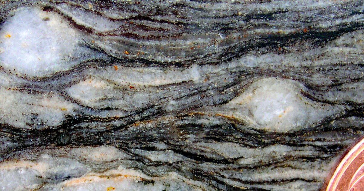 Gneiss oeillé de La Gardille - Géodiversité.NET