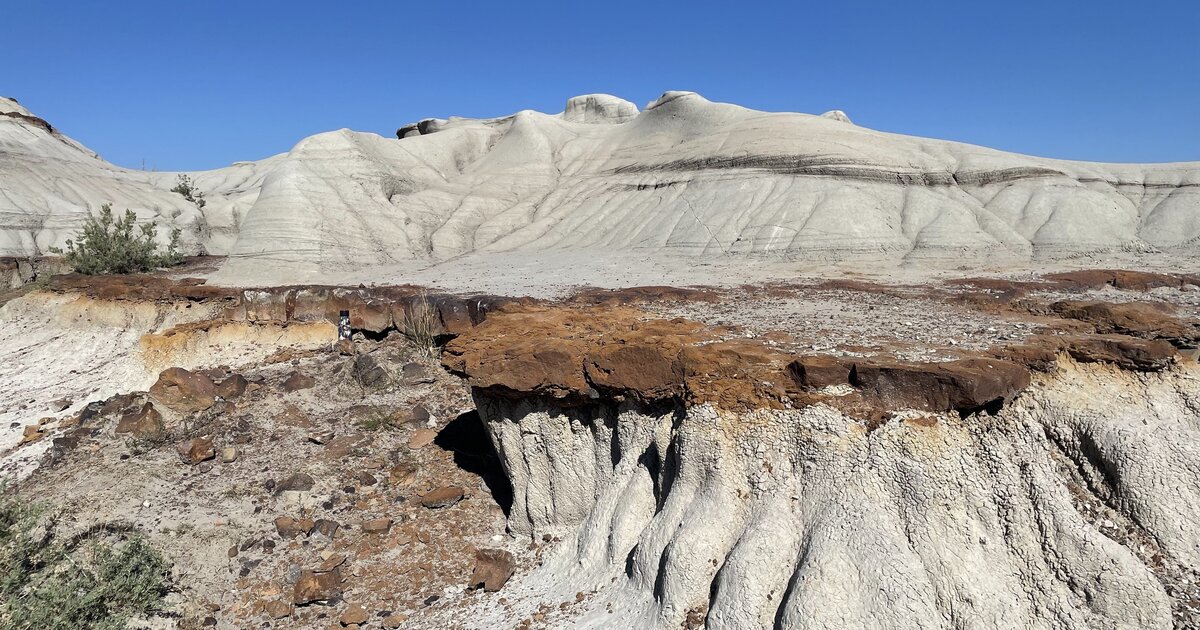 Couche ferreuse favorisant l'érosion différentielle - Géodiversité.NET