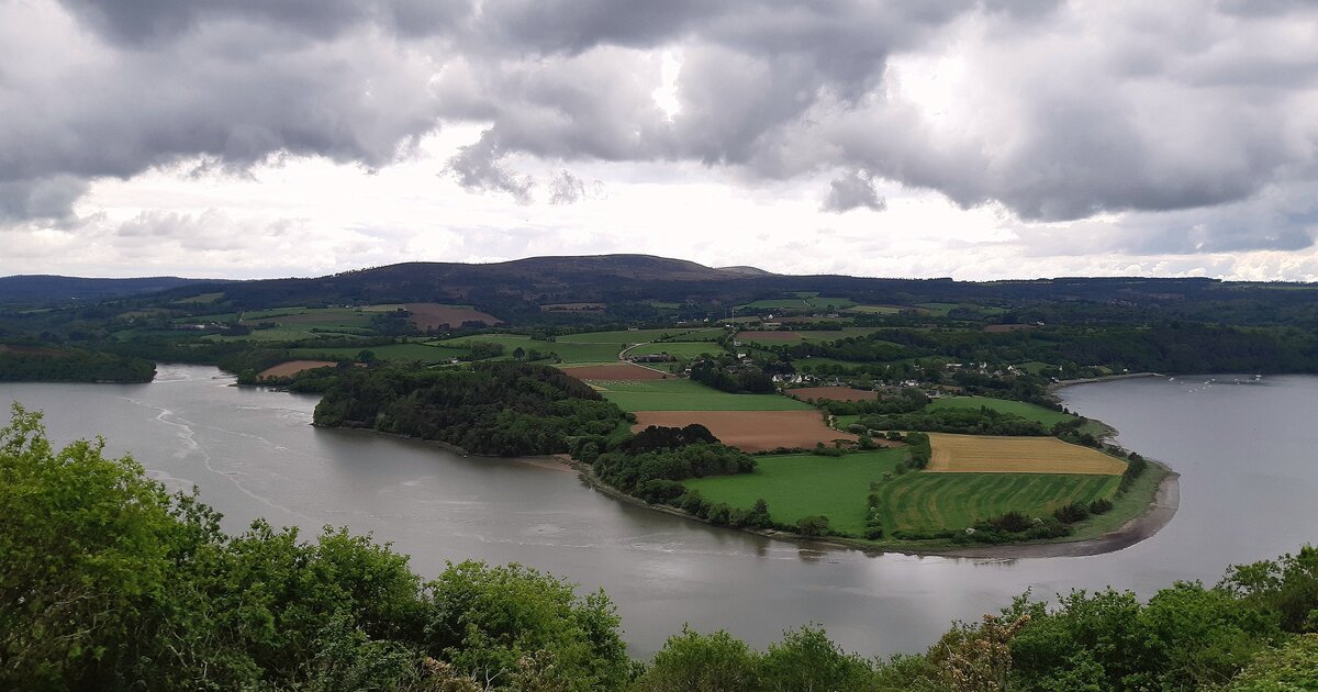 Méandre sur l'Aulne - Géodiversité.NET