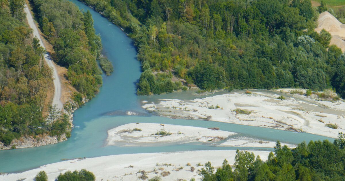 Confluence Vénéon Romanche - Géodiversité.NET