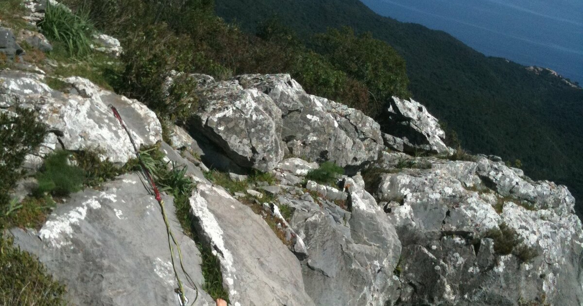 Rocher d'escalade calcaire - Géodiversité.NET