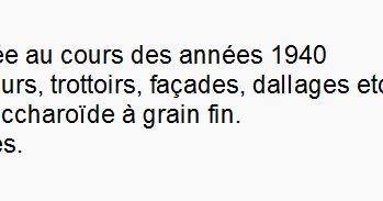 Marbre Cipolin - Géodiversité.NET